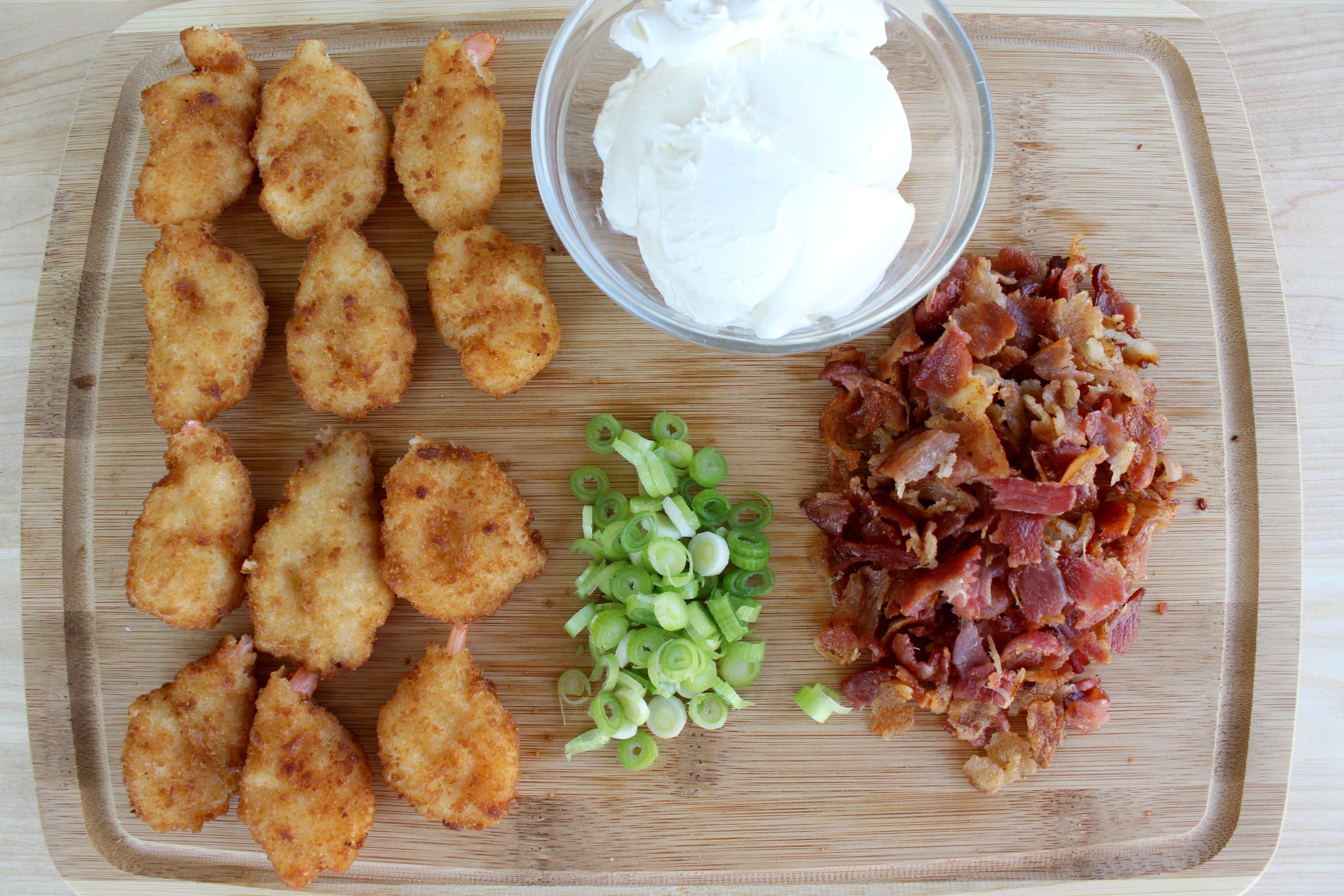 Phyllo Wrapped Shrimp With Bacon & Cream Cheese