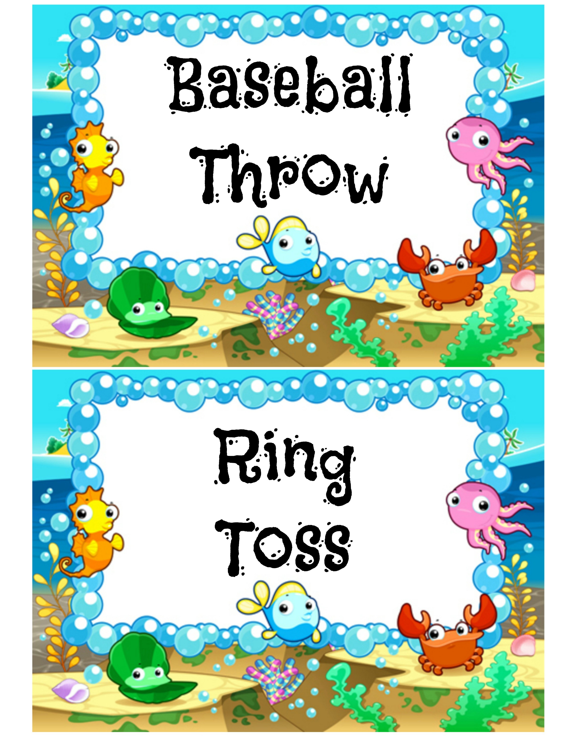 Finding Dory Games (with free printables) - Fun Money Mom