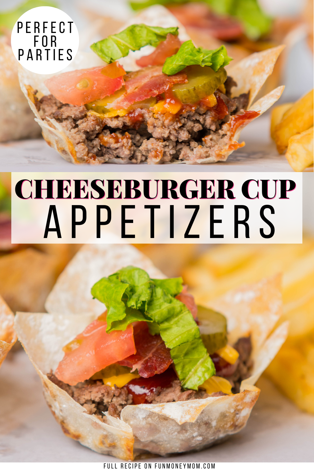 Easy Cheeseburger Cups - Fun Money Mom