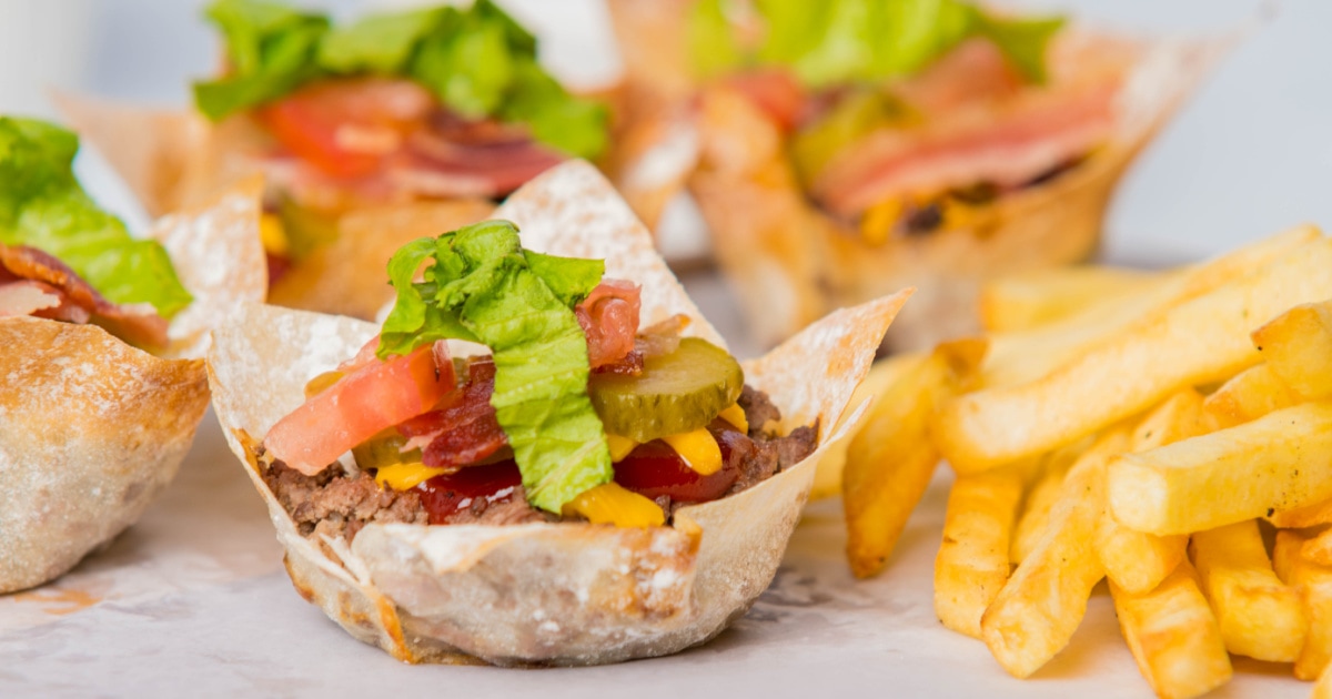 Easy Cheeseburger Cups - Fun Money Mom