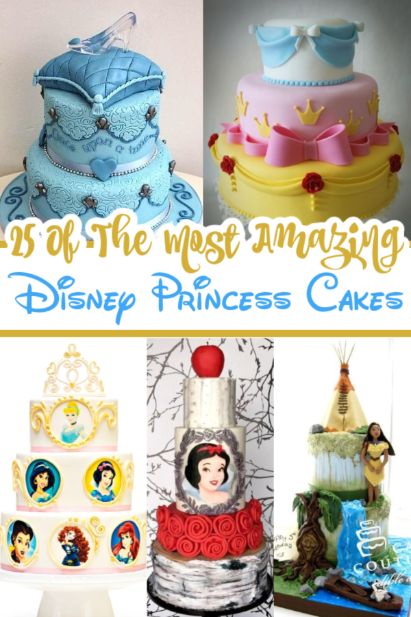 25 Amazing Disney Princess Cakes - Fun Money Mom