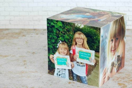 How To Make A DIY Photo Cube The Easy Way - Fun Money Mom
