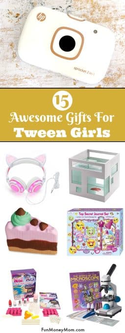 15 Awesome Gifts For Tween Girls | Fun Money Mom
