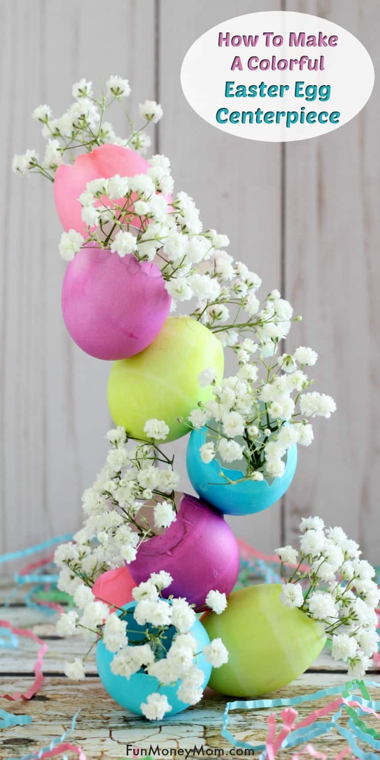 How To Make a Beautiful But Simple Easter Egg Centerpiece