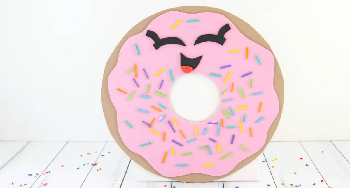 Doughnut Valentine Box | Fun Money Mom