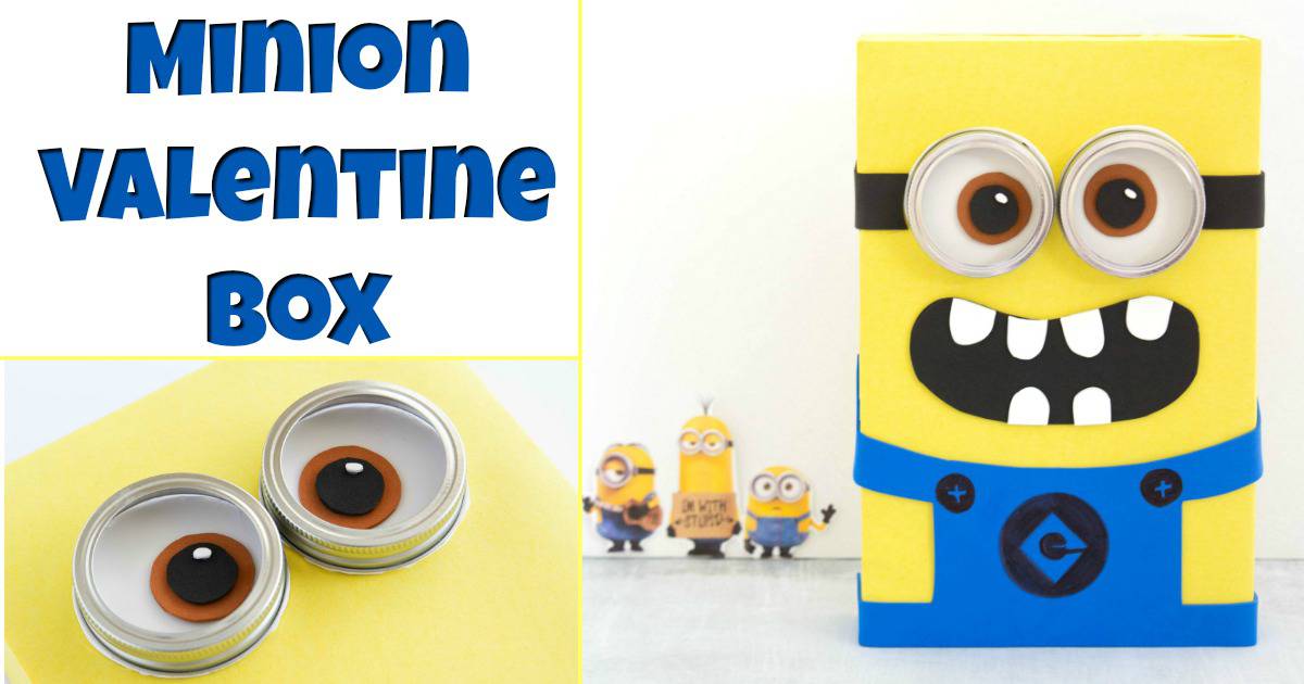 Minion Valentine Box | Fun Money Mom