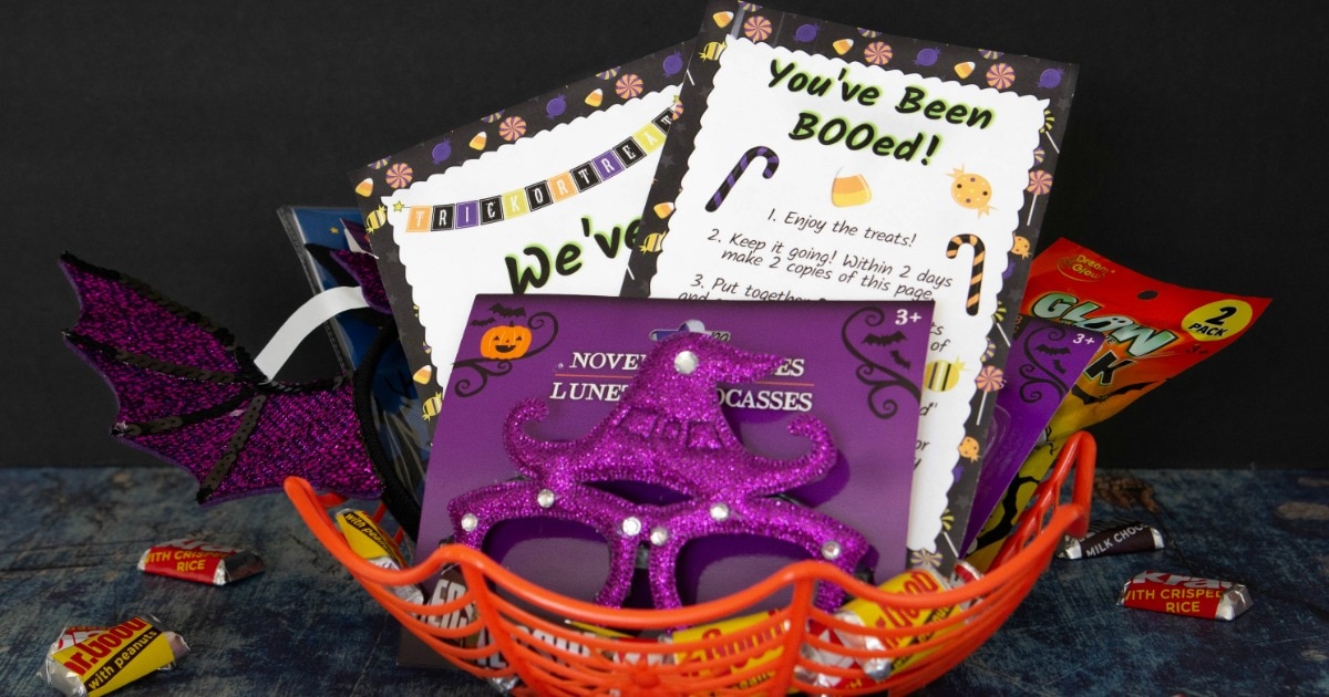 You've Been BOOed: Free Printable & Easy BOO Basket Ideas