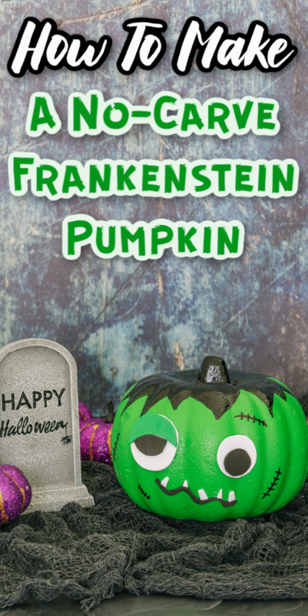 Easy Frankenstein Pumpkin Painting Idea | Fun Money Mom