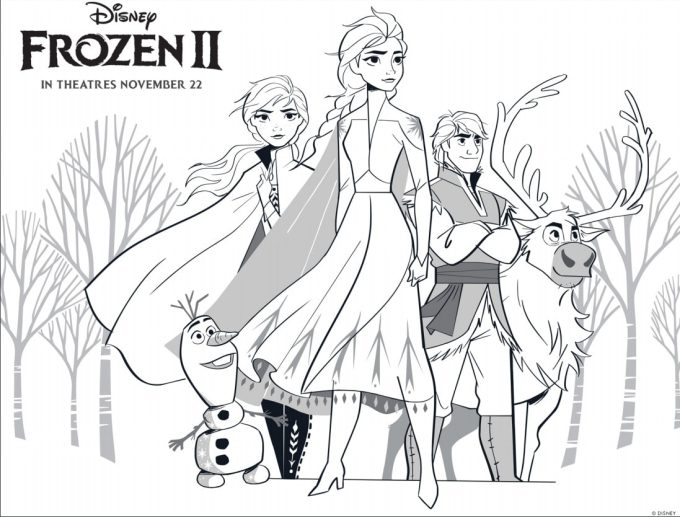 Frozen Coloring Pages And Activity Sheets | Fun Money Mom