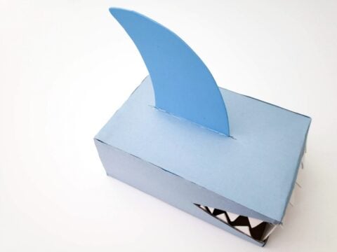 Shark Valentine Box | Fun Money Mom