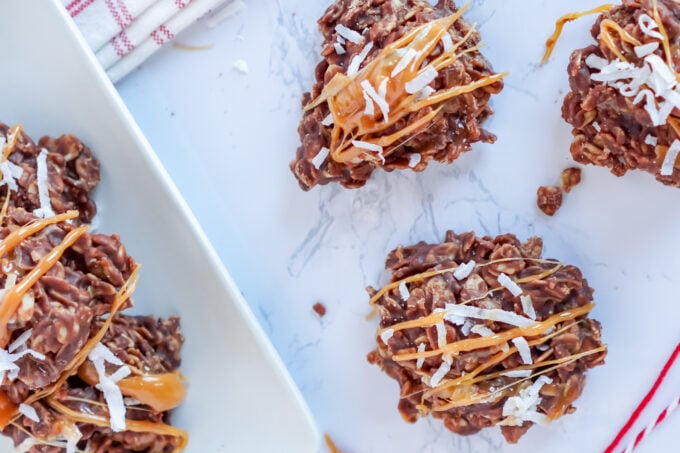 Peanut Butter No Bake Cookies | Fun Money Mom