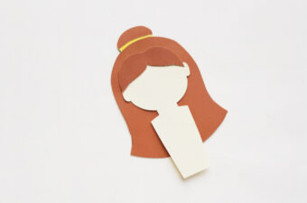 Princess Belle Paper Doll Craft | Fun Money Mom