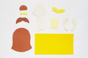 Princess Belle Paper Doll Craft | Fun Money Mom