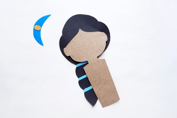 Princess Jasmine Paper Doll Craft - Fun Money Mom