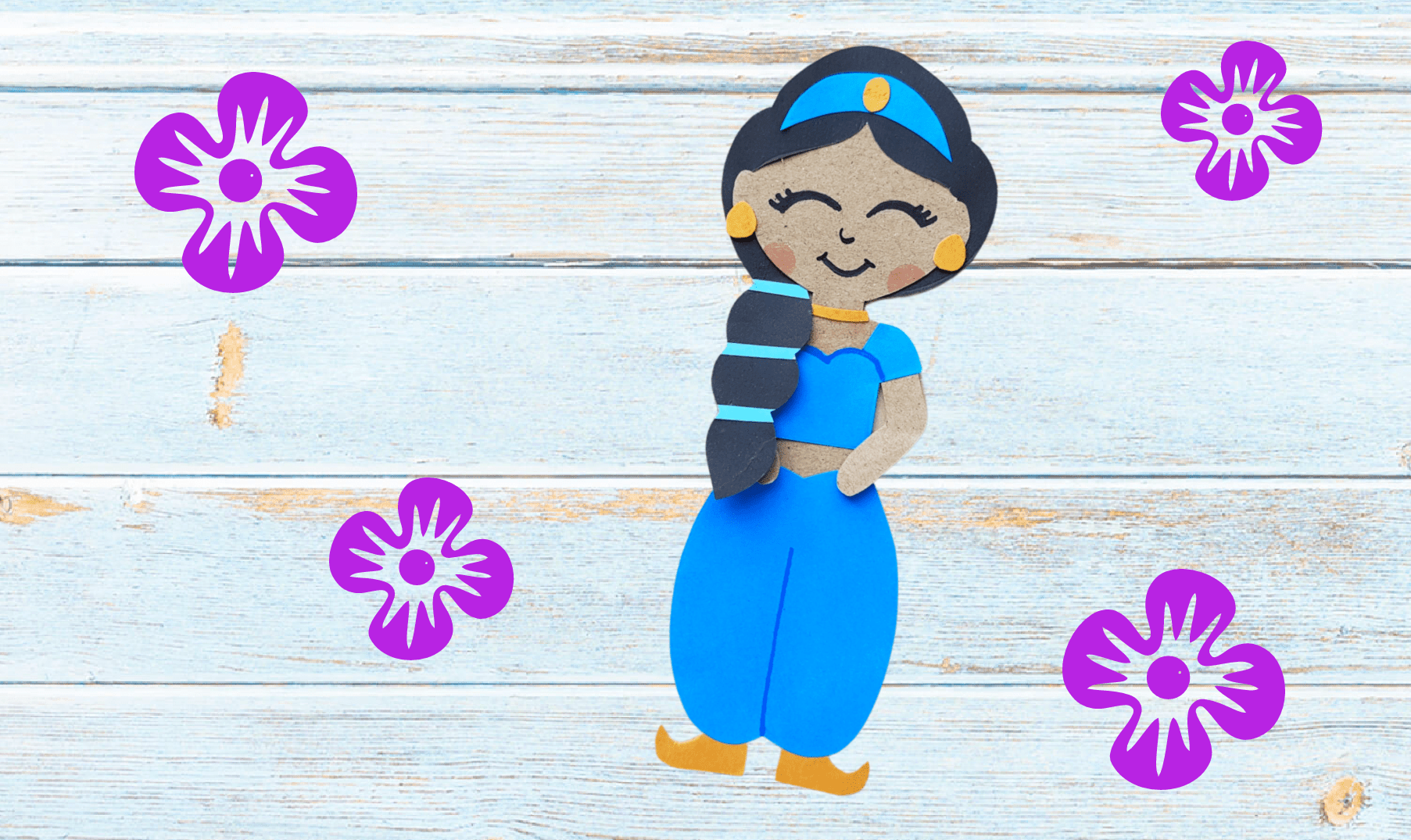 Princess Jasmine Paper Doll Disney Princess Jasmine Paper Doll Craft