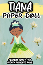 Princess Tiana Paper Doll Craft | Fun Money Mom