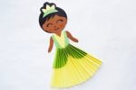 Princess Tiana Paper Doll Craft | Fun Money Mom