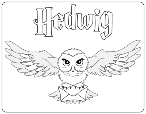 41+ Harry Potter Coloring Pages (Free Printables)