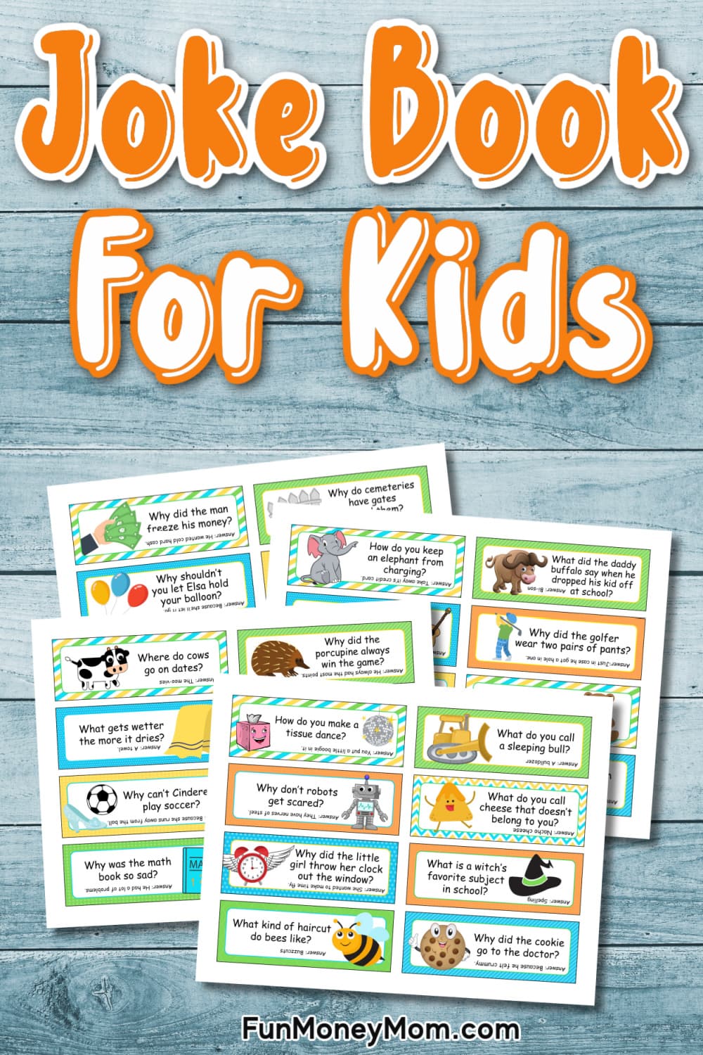 Joke Book For Kids (Free Printable) | Fun Money Mom