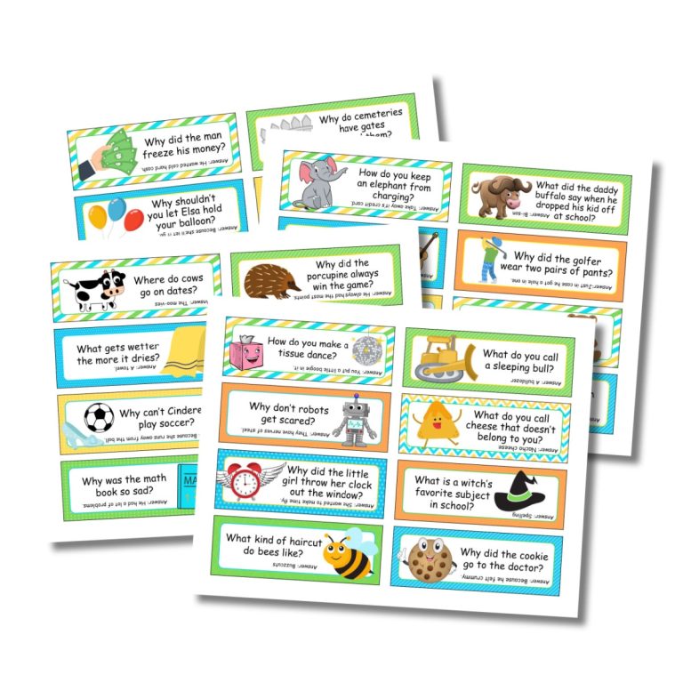 Joke Book For Kids (Free Printable) | Fun Money Mom