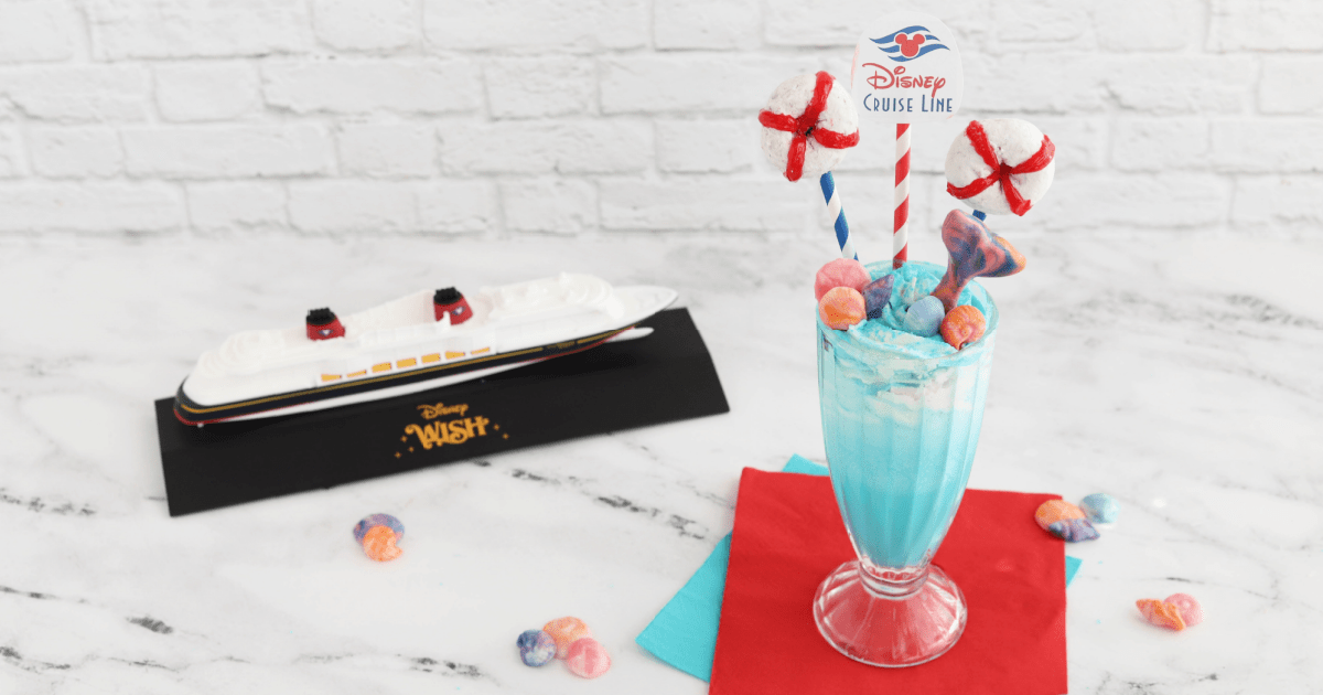 Blue Milkshake: A Disney Wish Inspired Dessert | Fun Money Mom