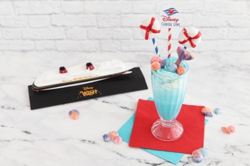 Blue Milkshake: A Disney Wish Inspired Dessert | Fun Money Mom