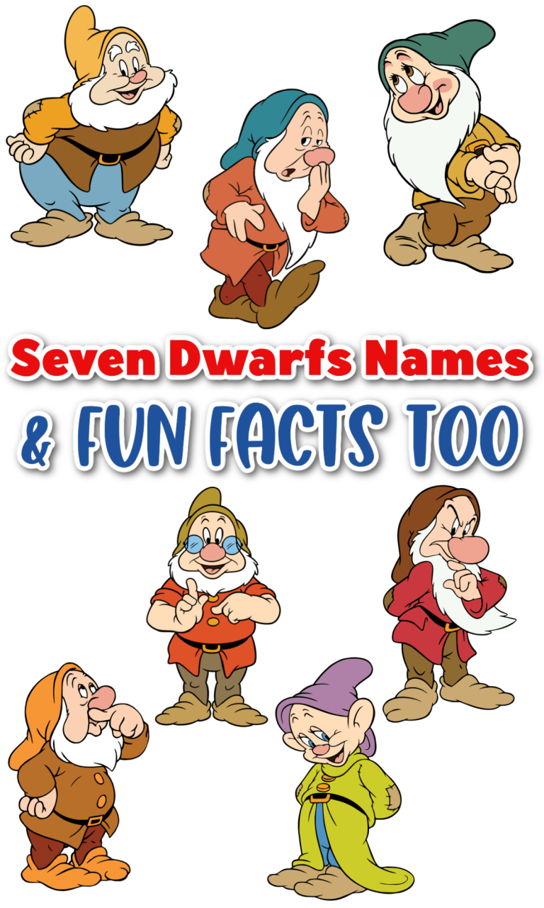 7 Dwarfs Names And Fun Facts Too - Fun Money Mom