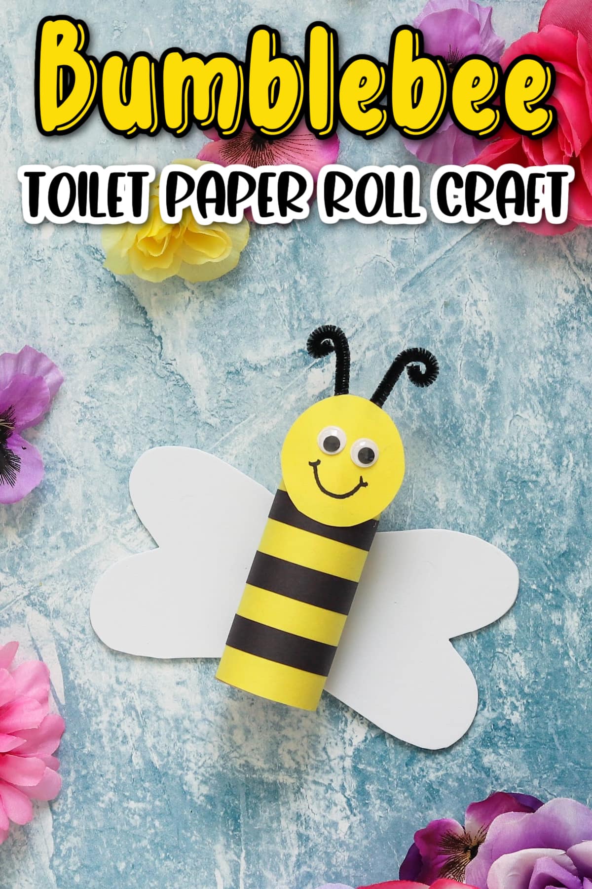 Bumblebee Toilet Paper Roll Craft | Fun Money Mom