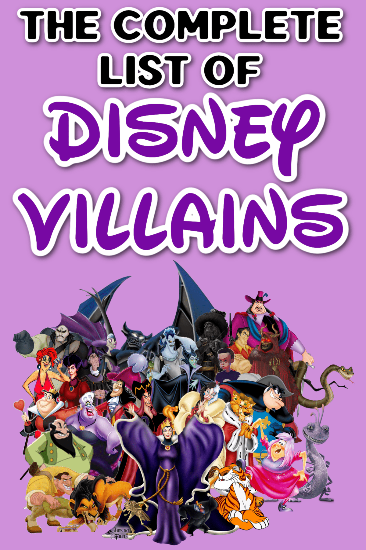 The Complete Disney Villains List 2025: Names and Fun Facts Too