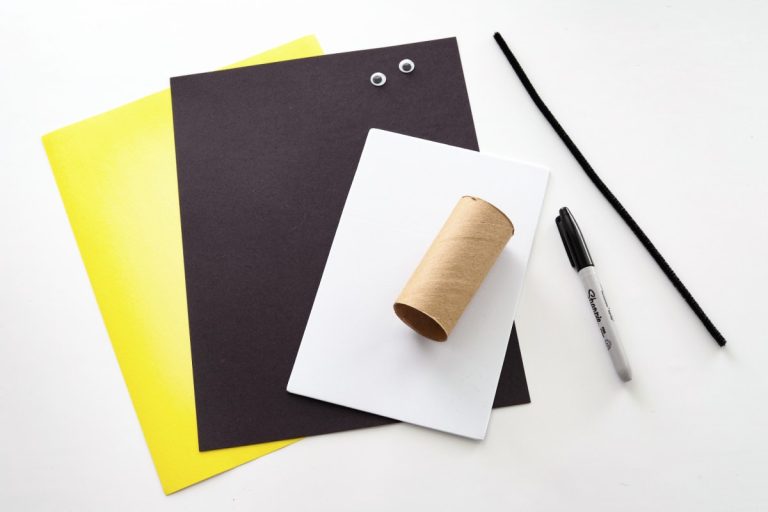 Bumblebee Toilet Paper Roll Craft | Fun Money Mom