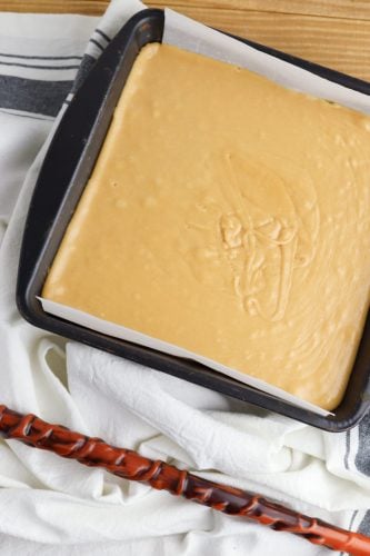 Butterbeer Fudge Recipe | Fun Money Mom
