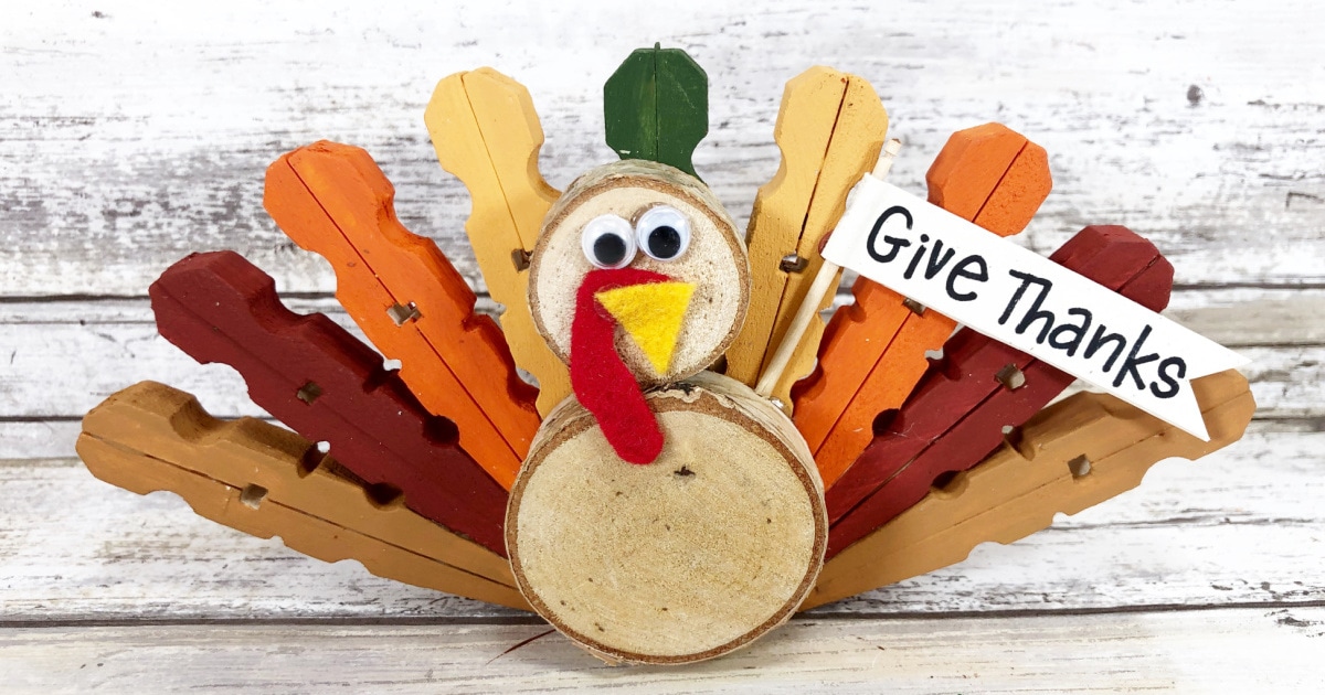 Clothespin Turkey Craft | Fun Money Mom