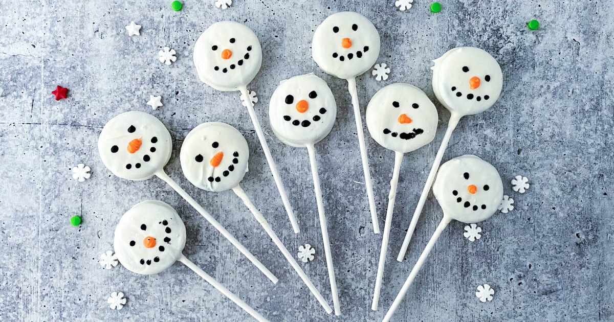 OREO Snowman Pops | Fun Money Mom