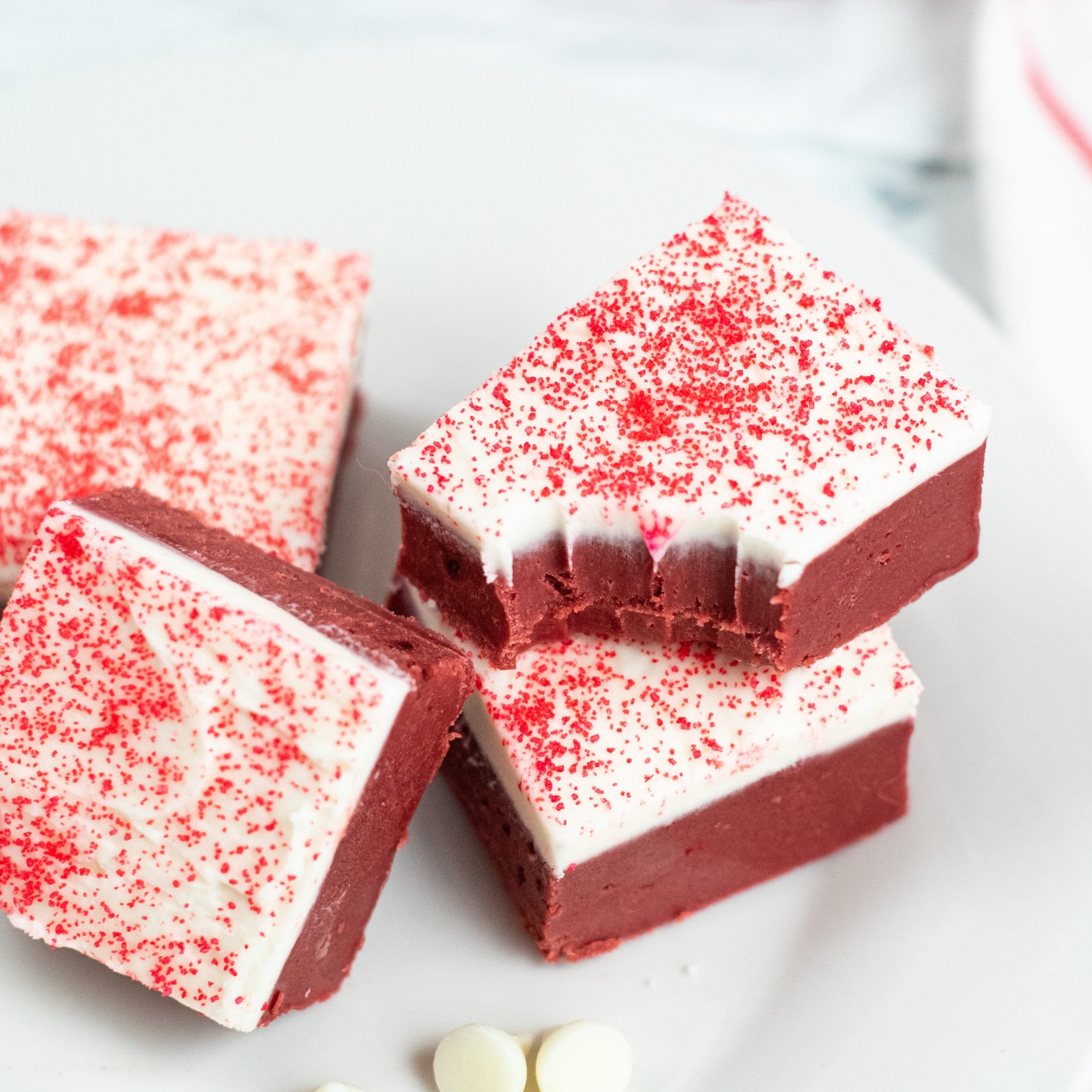 Red Velvet Fudge Recipe | Fun Money Mom
