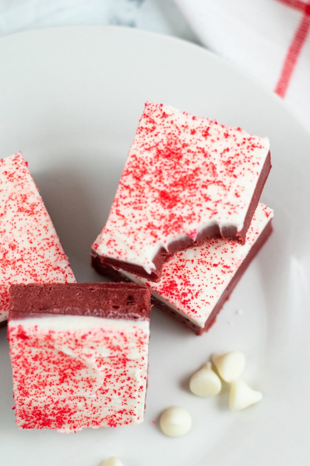 Red Velvet Fudge Recipe | Fun Money Mom