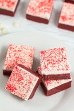 Red Velvet Fudge Recipe | Fun Money Mom