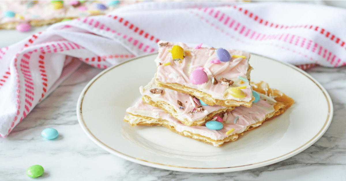 Easter Crack - Easy Saltine Toffee Recipe