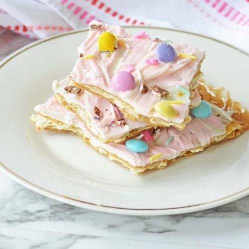 Easter Crack - Easy Saltine Toffee Recipe