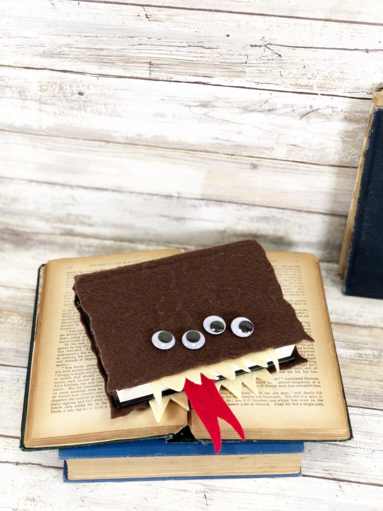 Monster Book Of Monsters DIY Book Cover - Fun Money Mom
