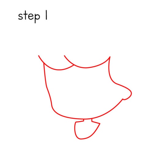 How To Draw Cinderella (step by step tutorial with free printable)