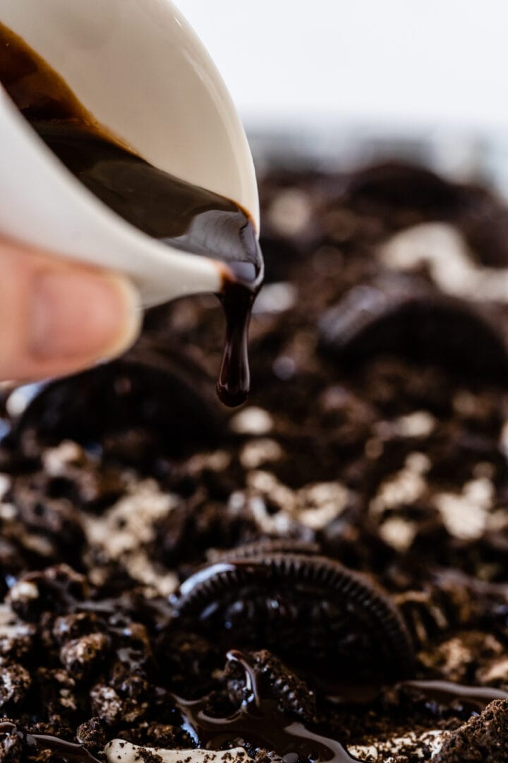 Easy Oreo Poke Cake Recipe - Fun Money Mom