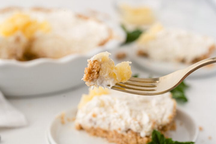 No Bake Pineapple Pie With Cool Whip - Fun Money Mom