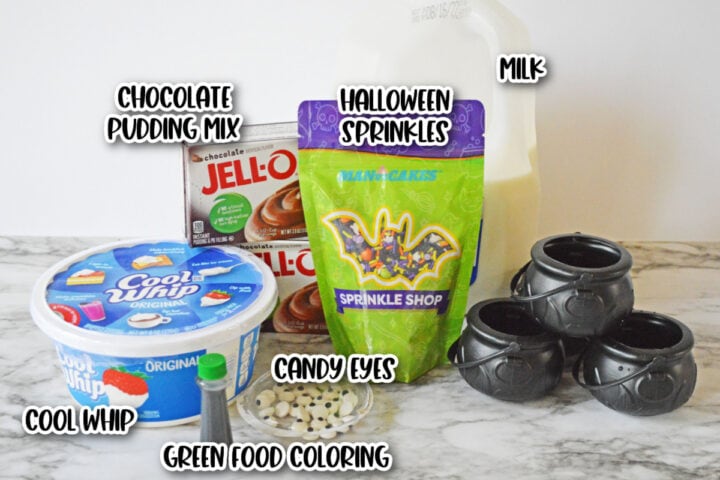 Witches Brew Pudding Cups - Fun Money Mom