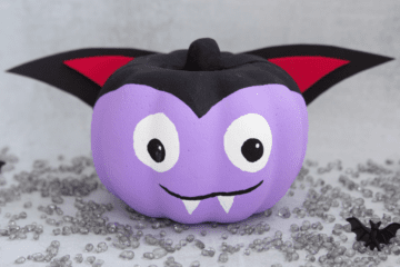 Easy Vampire Pumpkin (No Carve) - Fun Money Mom