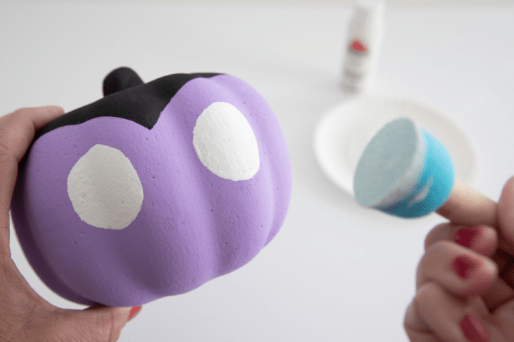 Easy Vampire Pumpkin (No Carve) - Fun Money Mom