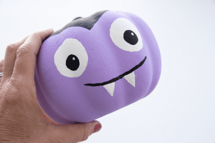 Easy Vampire Pumpkin (No Carve) - Fun Money Mom