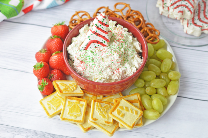 Little Debbie Christmas Tree Cake Dip - Fun Money Mom