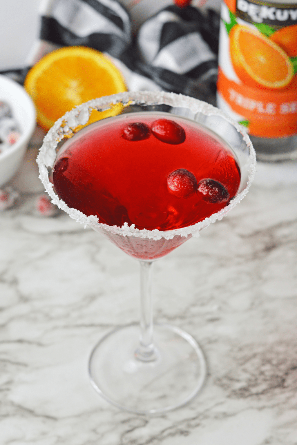 Cranberry Martini - Fun Money Mom