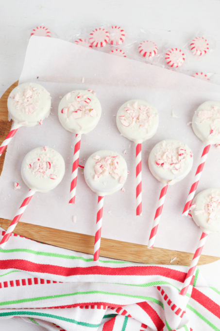 Peppermint Oreo Pops - Fun Money Mom
