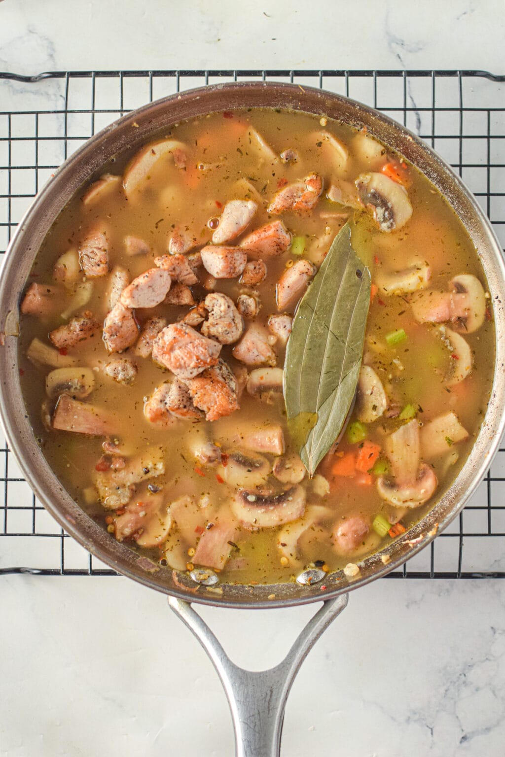 Creamy Chicken And Mushroom Soup - Fun Money Mom